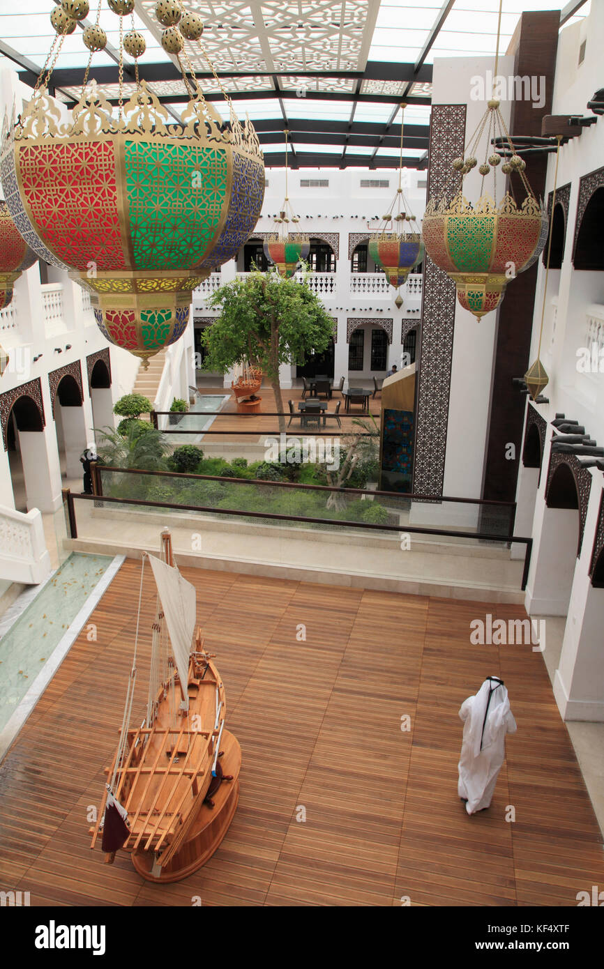 Qatar, Doha, Souq Waqif, Gold Souq, patio Stock Photo - Alamy