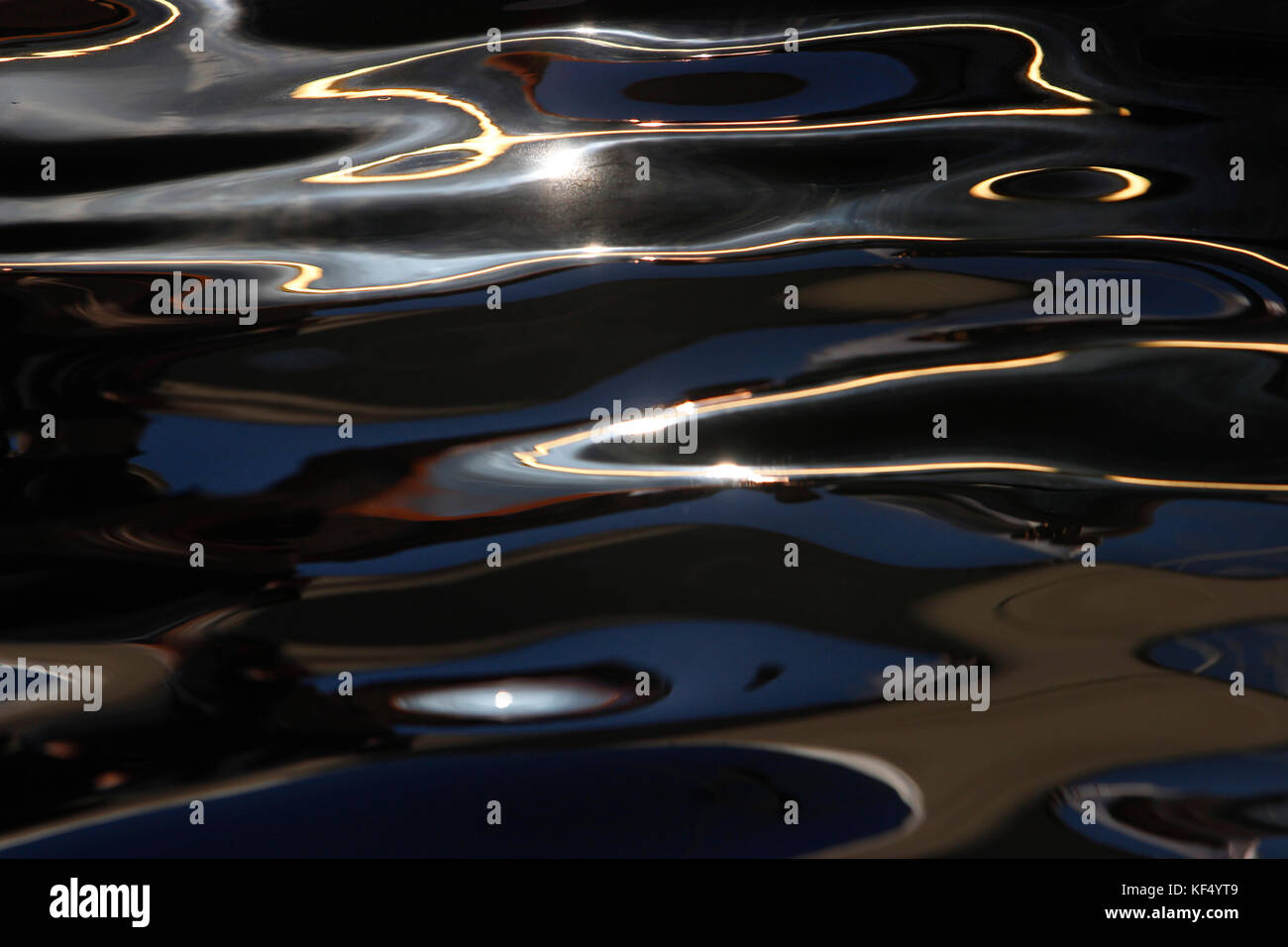 Gold coloured reflection hi-res stock photography and images - Alamy