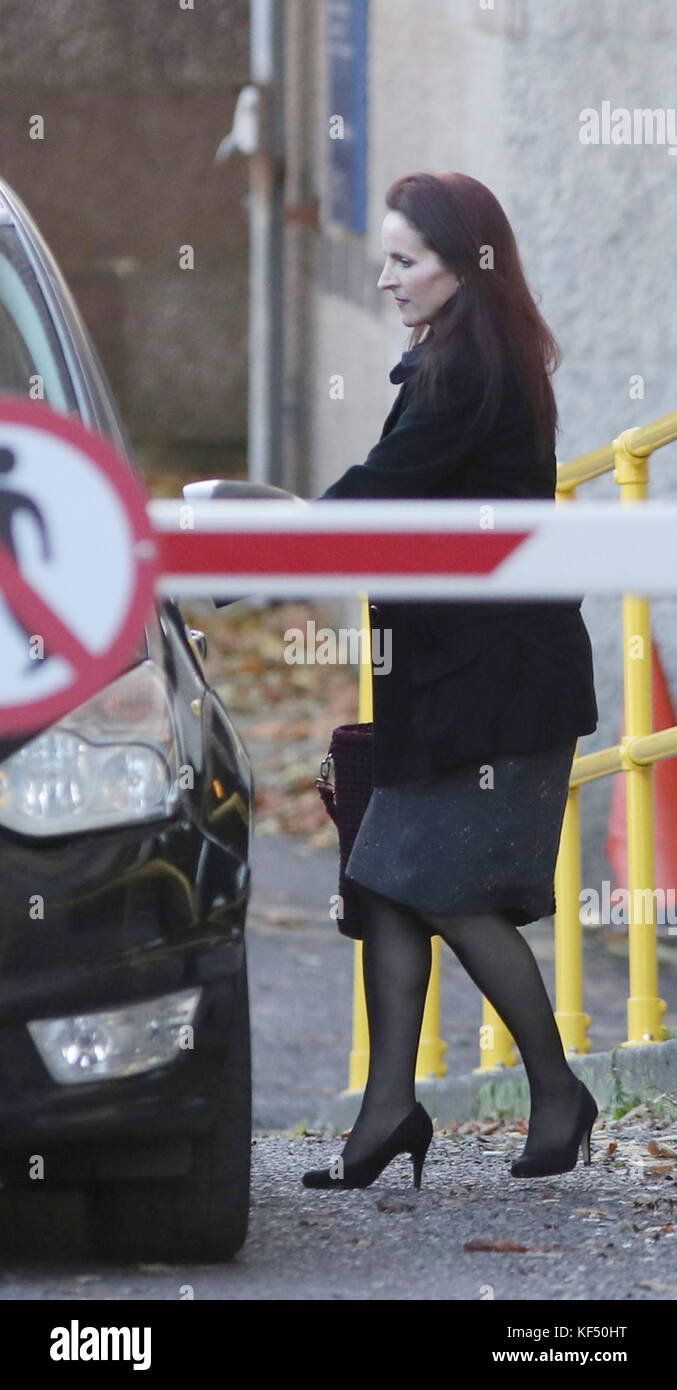 Victoria Cilliers leaving Winchester Crown Court after giving evidence ...