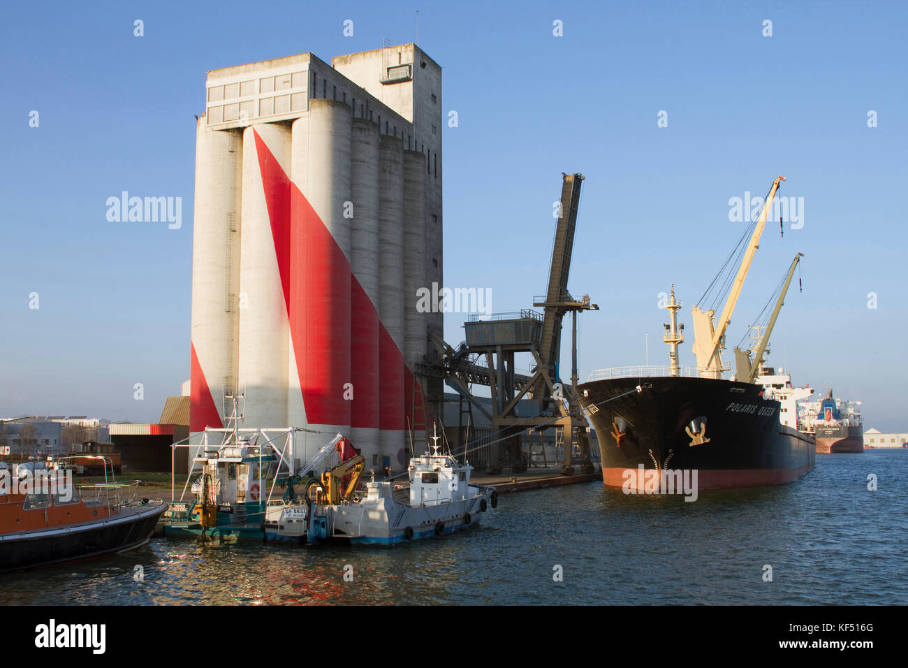 France, Saint-Nazaire, dock Stock Photo - Alamy