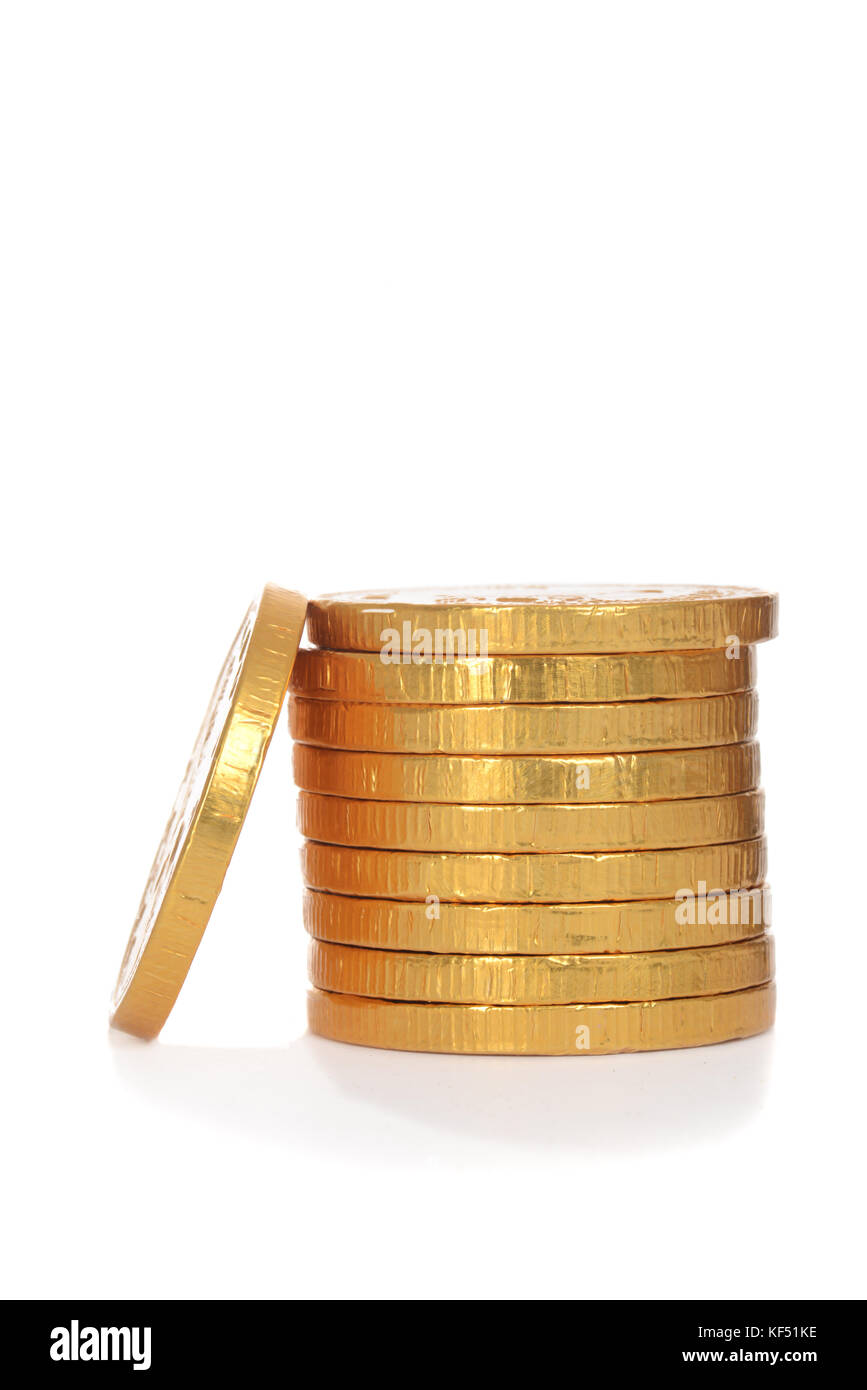 stack of gold coins Stock Photo - Alamy