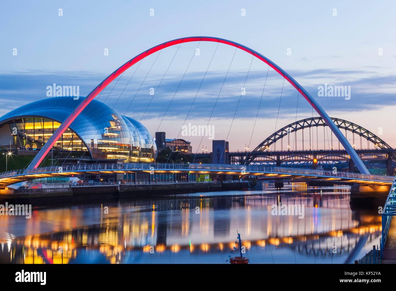 England, Tyne and Wear, Gateshead, Newcastle, Gateshead Millenium ...