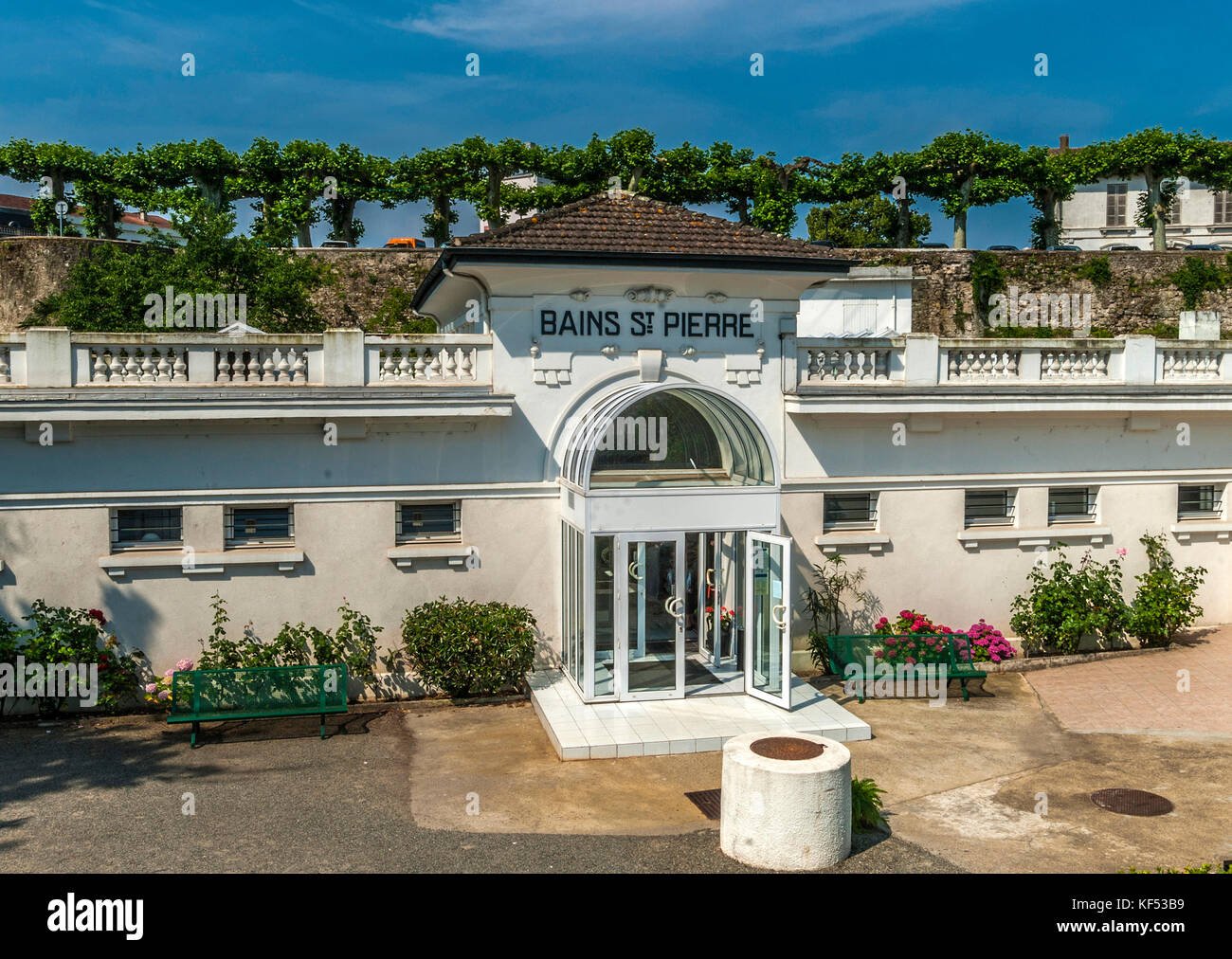 France, Landes, thermal city of Dax, Bains St-Pierre Stock Photo - Alamy