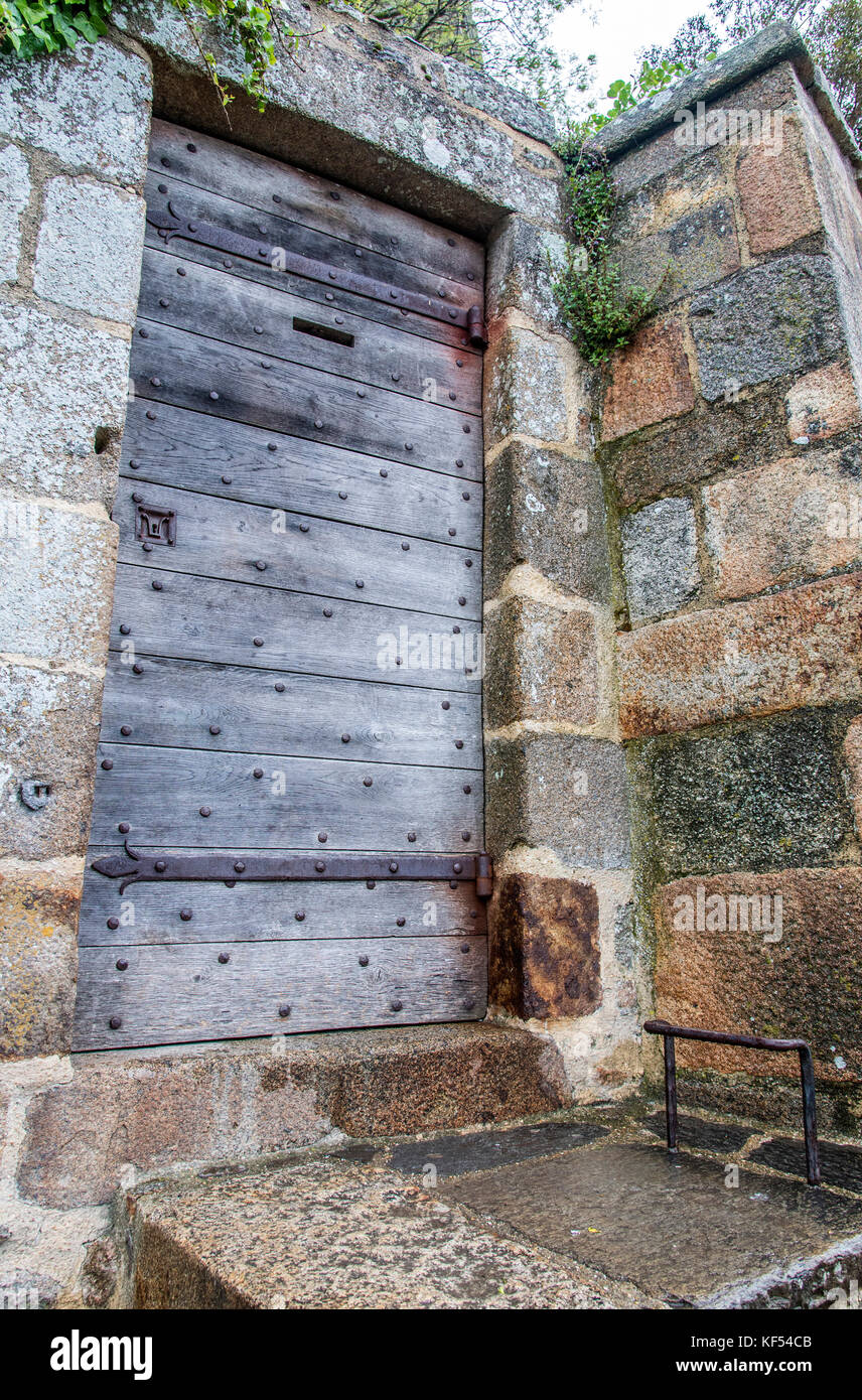 Normandy, Mont Saint Michel, door in the walls (UNESCO World Heritage ...