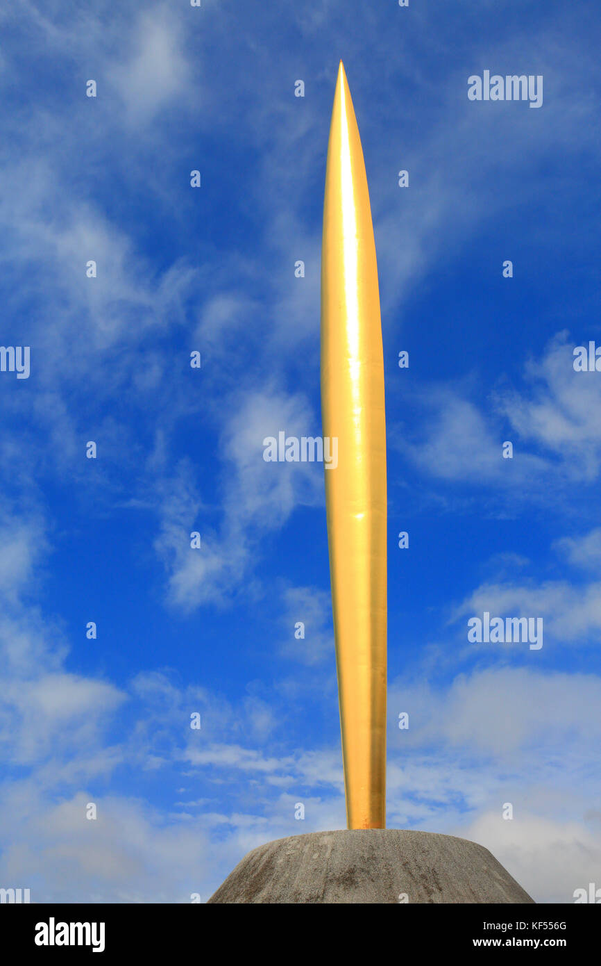 Japan Tokyo, OdaibaJapan, Tokyo. Odaiba. Flame of Freedom at Symbol ...