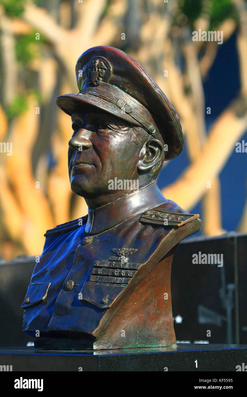 USA, California, San Diego. Clifton A. F. Sprague Memorial Stock Photo ...