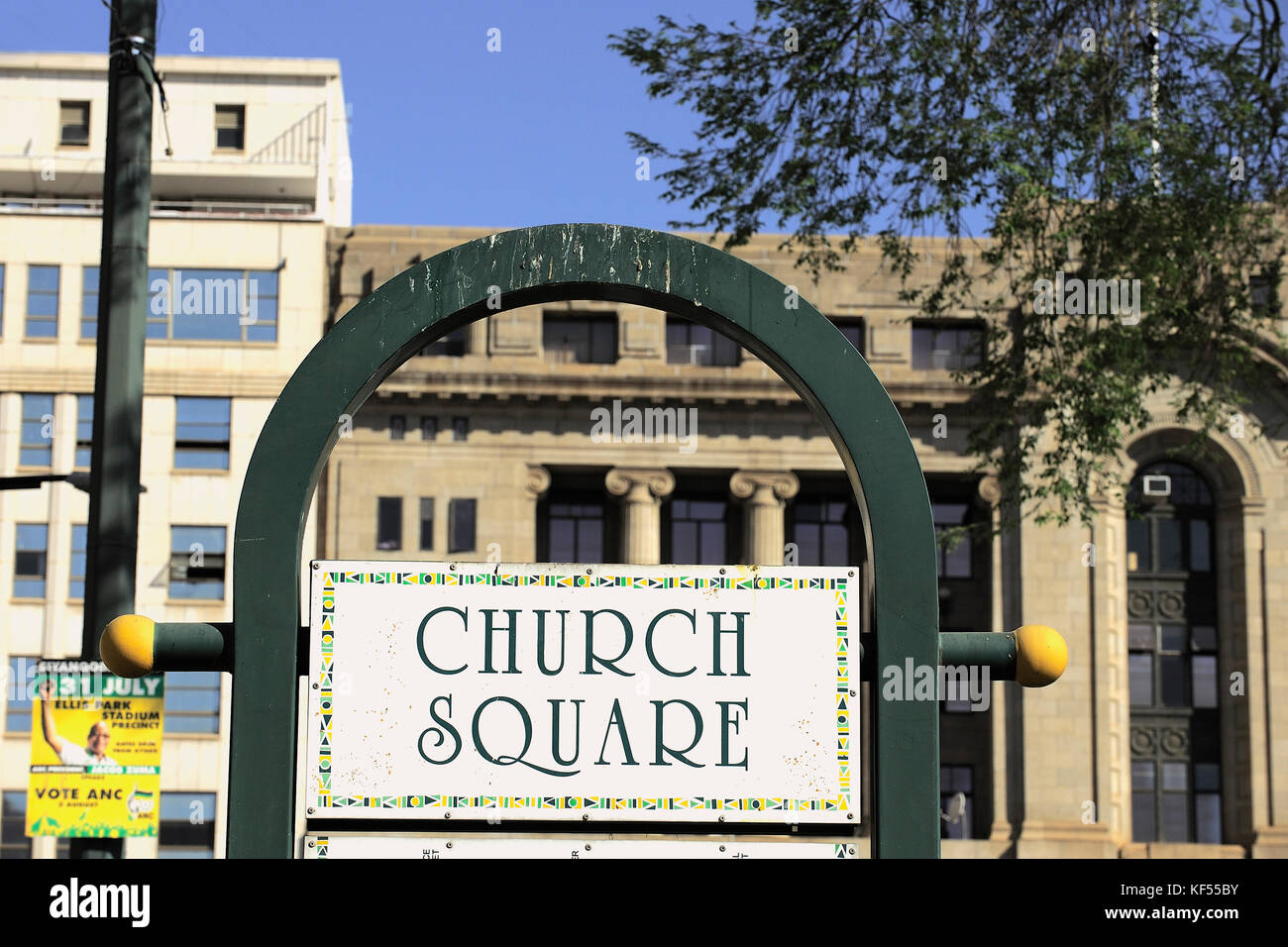Africa, South Africa, Gauteng, Pretoria, Capital, Church Square Stock ...