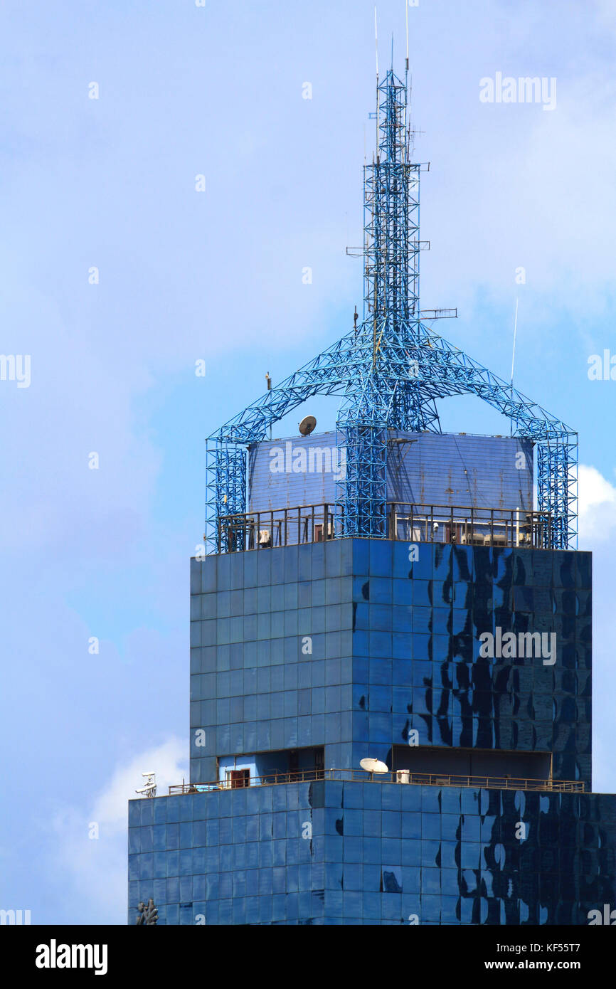 Asia, China, Shanghai.. Pudong. Nec Tower Stock Photo - Alamy