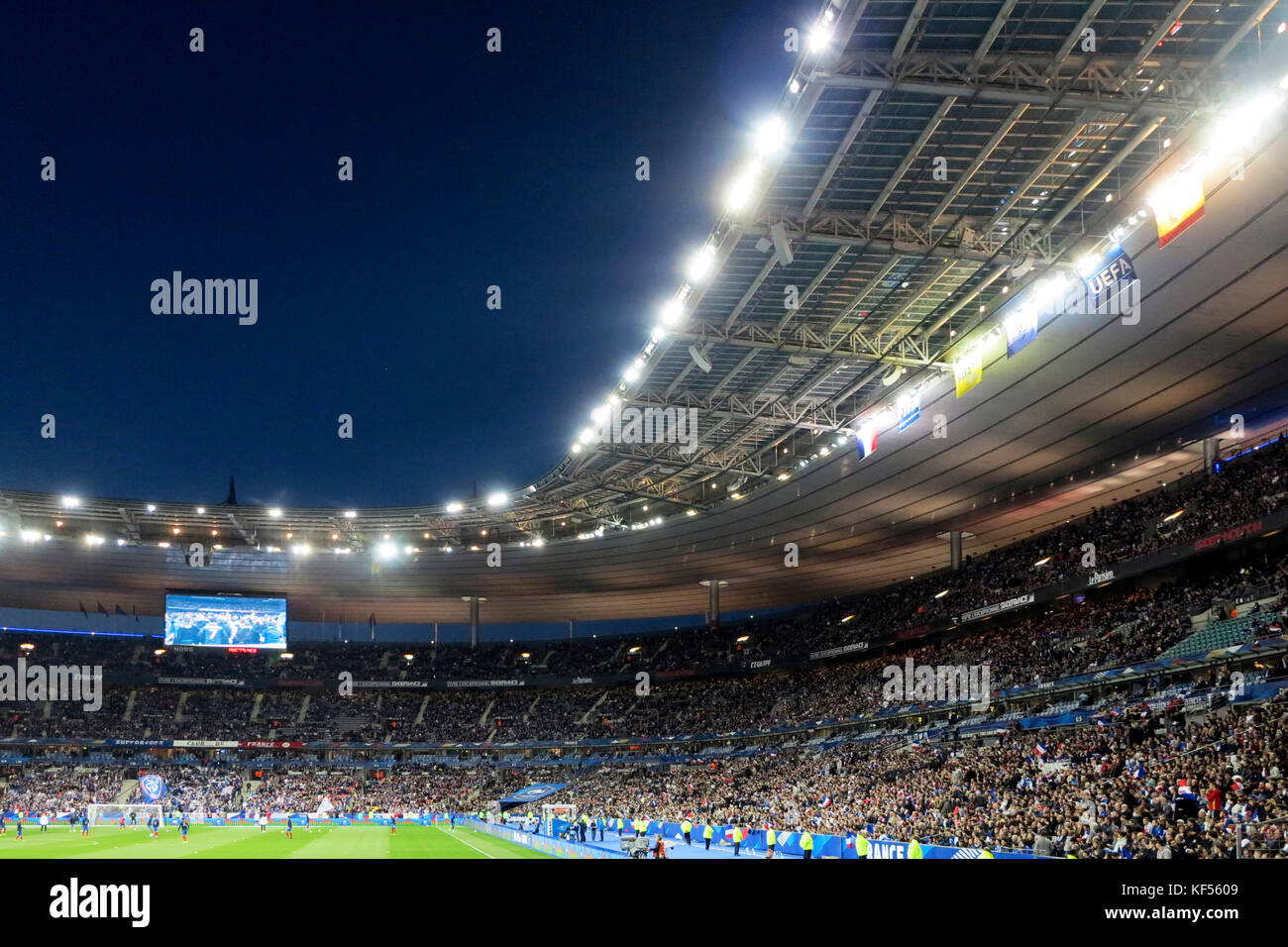 Seine Saint Denis. St Denis. Stade de France. Friendly match France ...