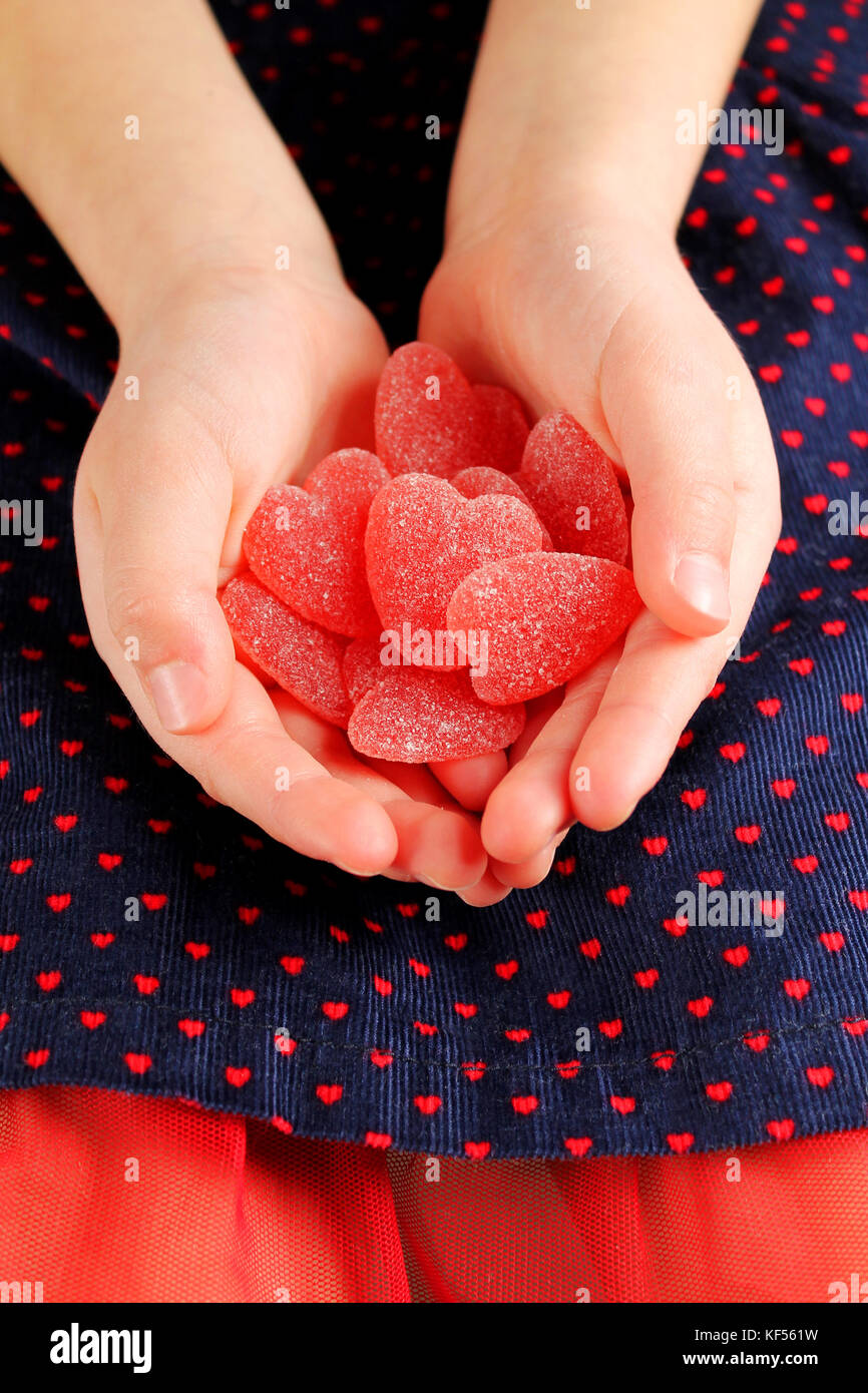 Child sweet hands hi-res stock photography and images - Alamy