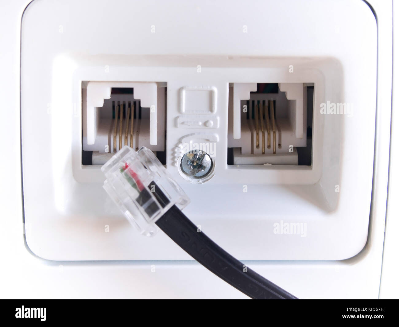Telephone jack hi-res stock photography and images - Alamy