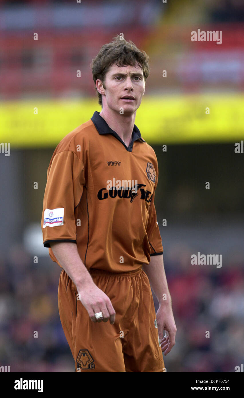 Wolverhampton Wanderers footballer Tony Dinning in 2000 Stock Photo - Alamy