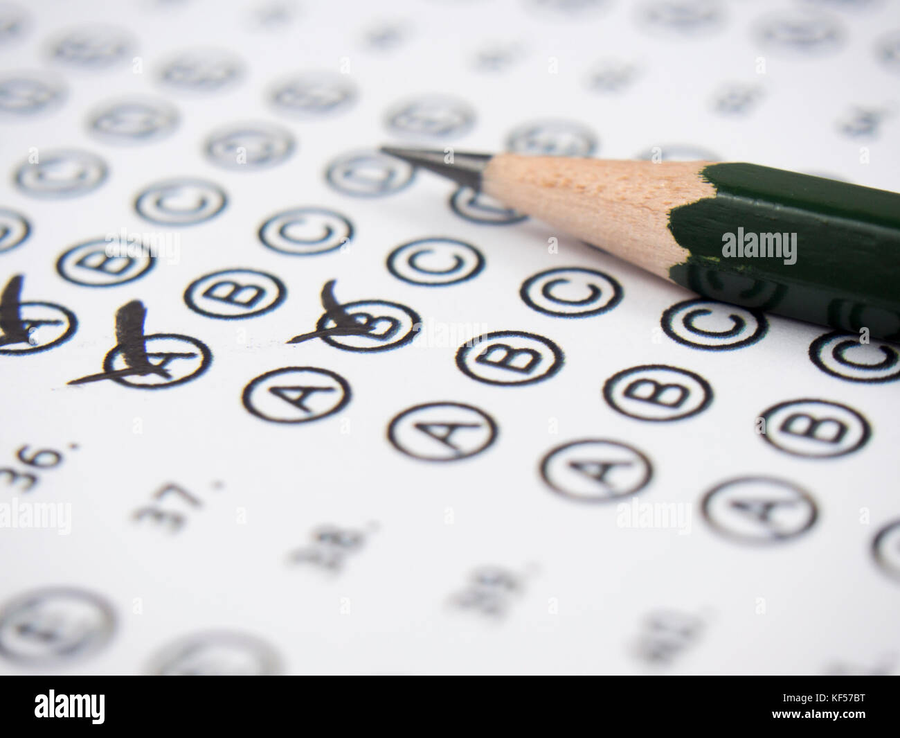 Test taking pencil hi-res stock photography and images - Alamy