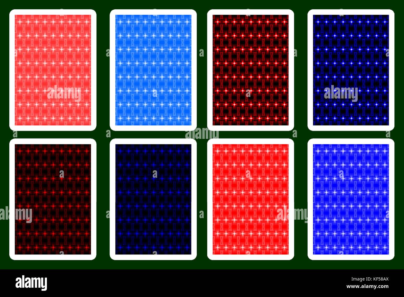 Playing Card Back Designs - cross - vector pattern, vector set Stock ... Playing Card Back Designs - cross - vector pattern, vector set Stock ...