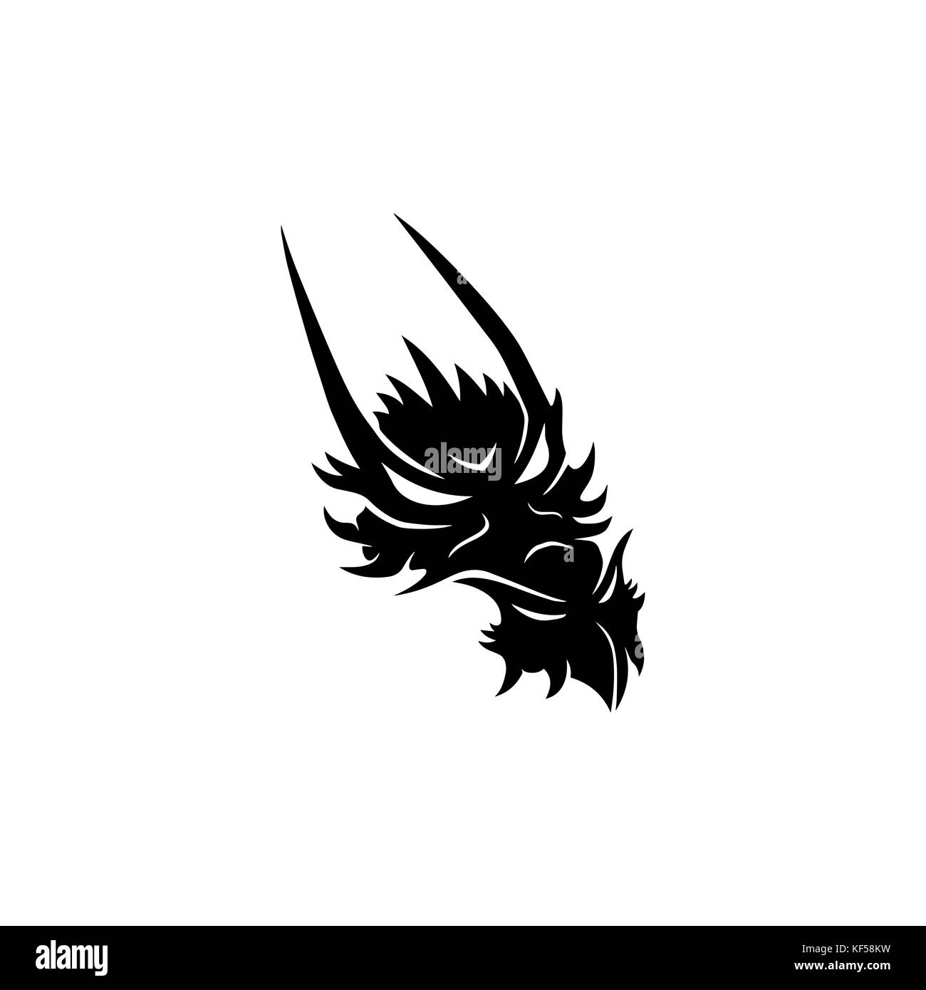 Dragon vector design Stock Photo - Alamy