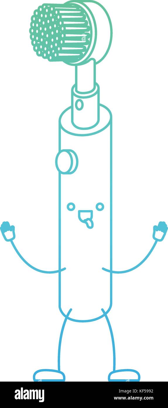 Electric toothbrush cartoon hi-res stock photography and images - Alamy