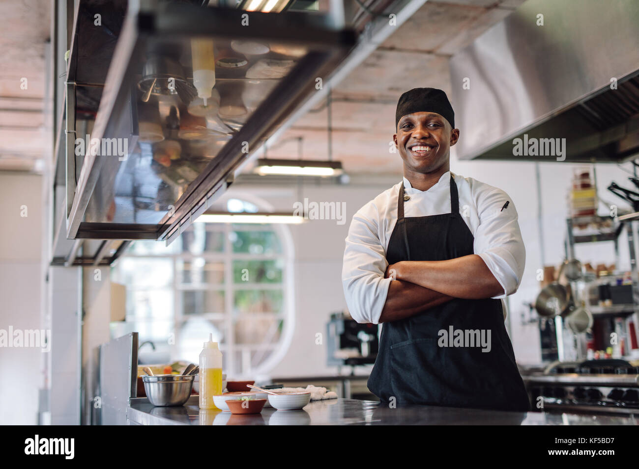 Cook Wearing Apron High Resolution Stock Photography and Images - Alamy