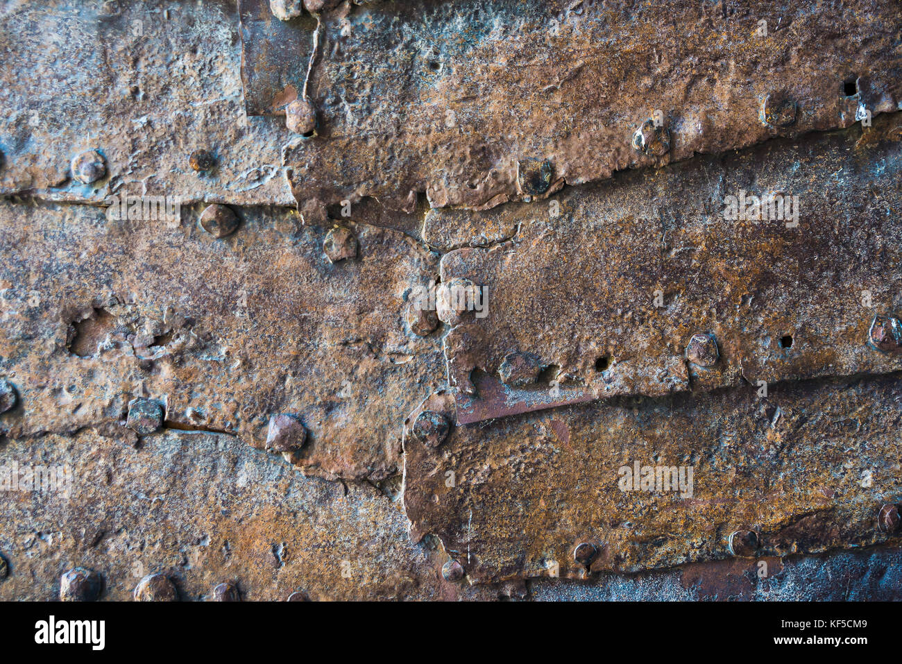 old rusty door texture or background Stock Photo - Alamy