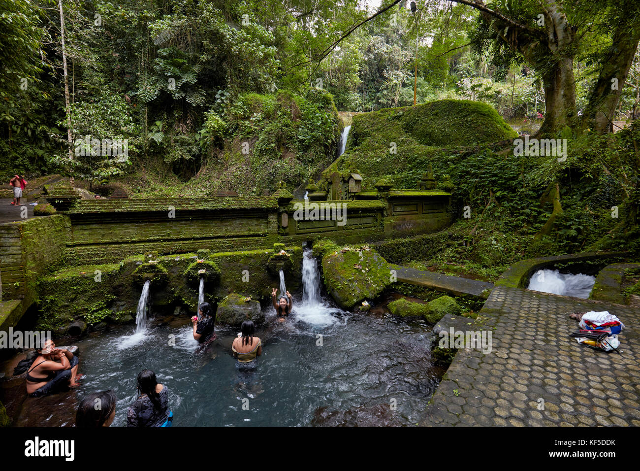 Bali Women Bathing In Holy High Resolution Stock Photography and Images ...