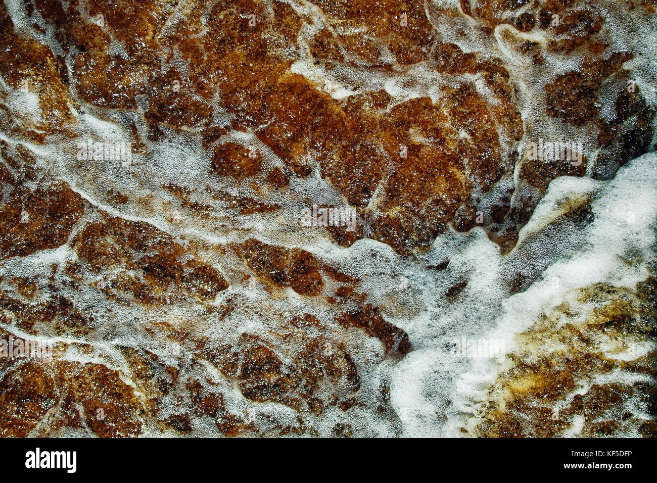 river splashes background, reddish spring water full of energy Stock ...