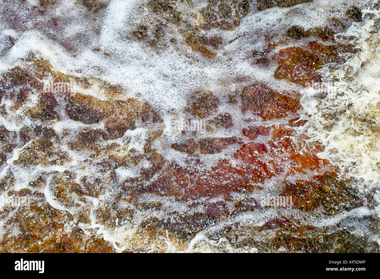 river splashes background, reddish spring water full of energy Stock ...