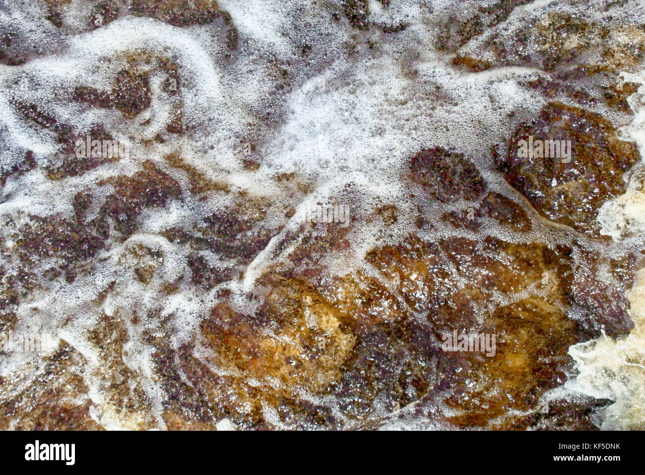 river splashes background, reddish spring water full of energy Stock ...