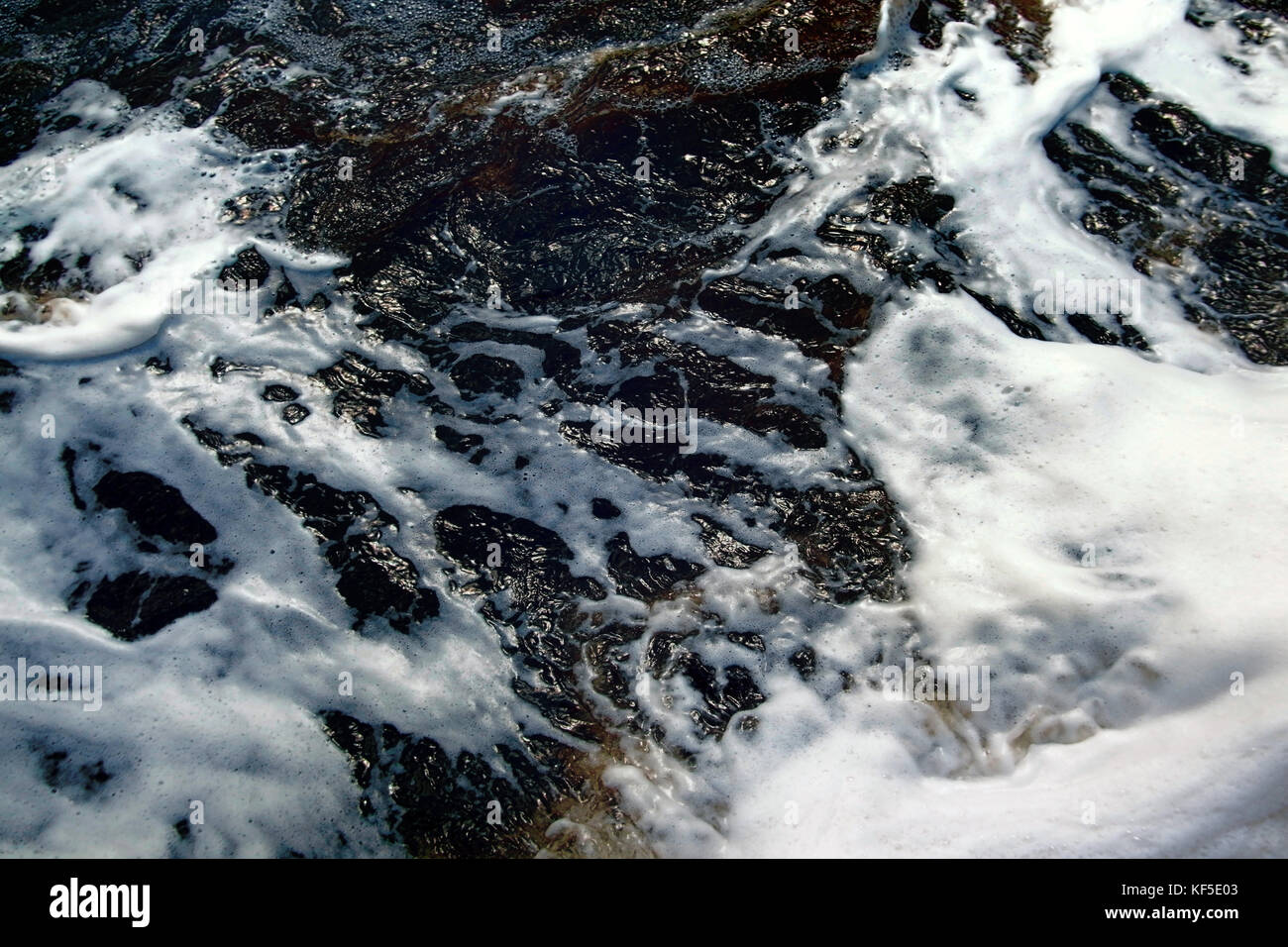 Foaming scum water hi-res stock photography and images - Alamy