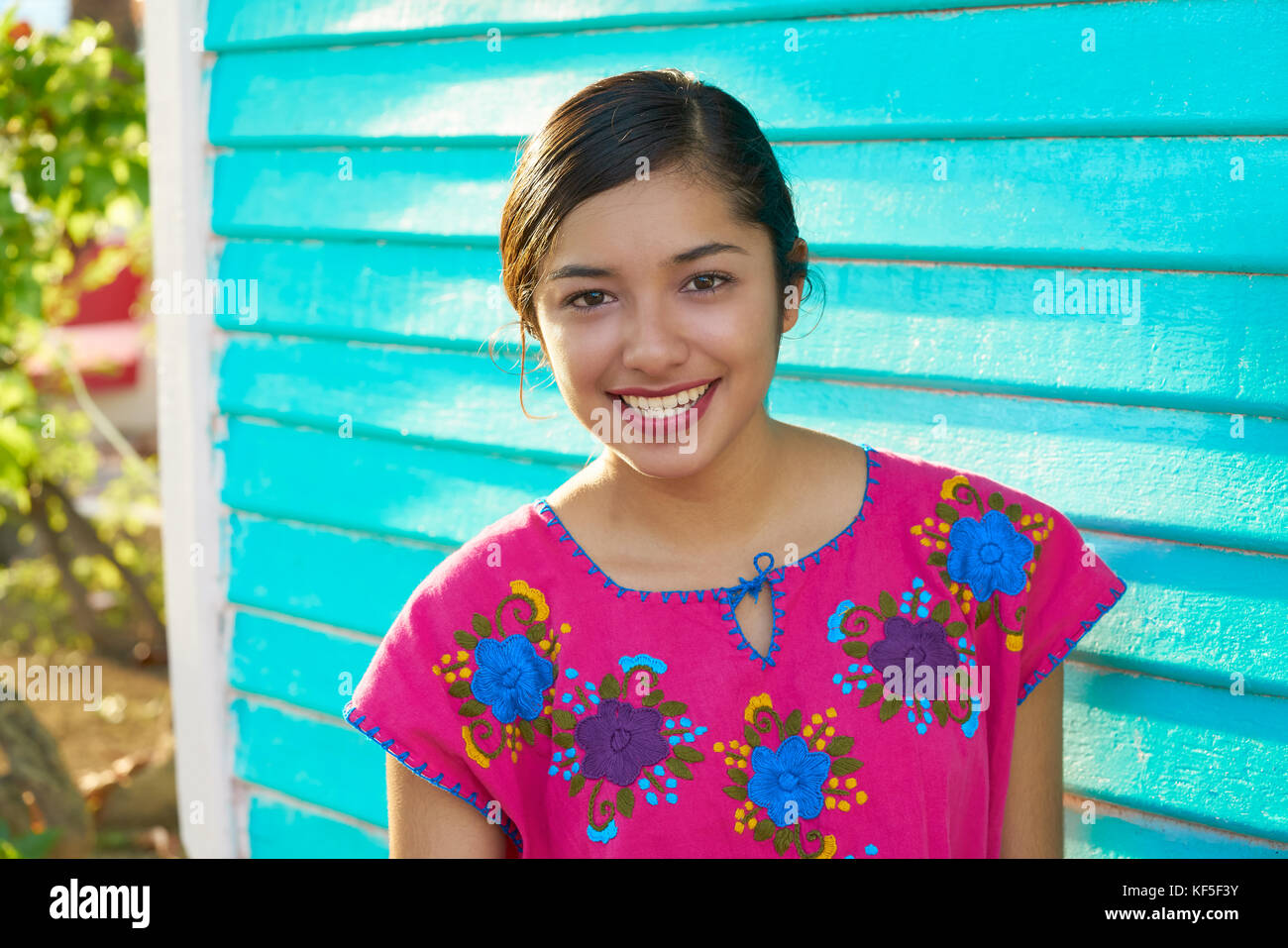 Attractive young mayan woman in hi-res stock photography and images - Alamy