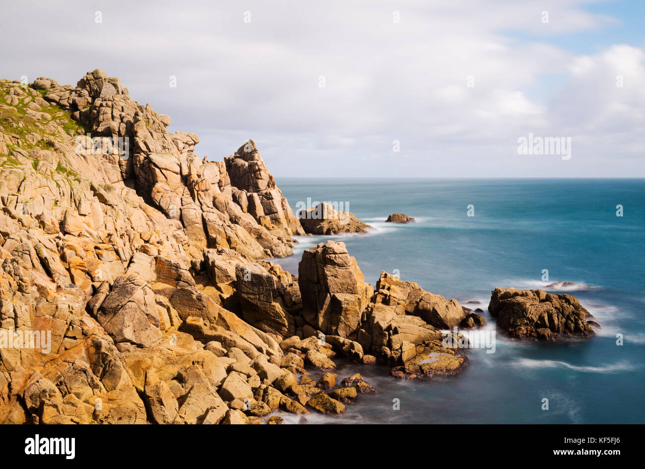 Hella Point headland near Gwennap Head Cornwall Stock Photo - Alamy