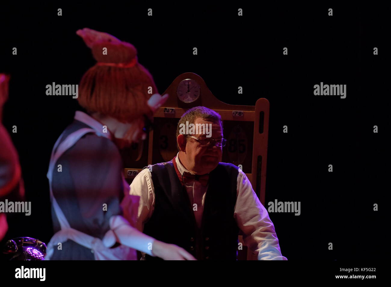 circus bell hop clown Stock Photo - Alamy