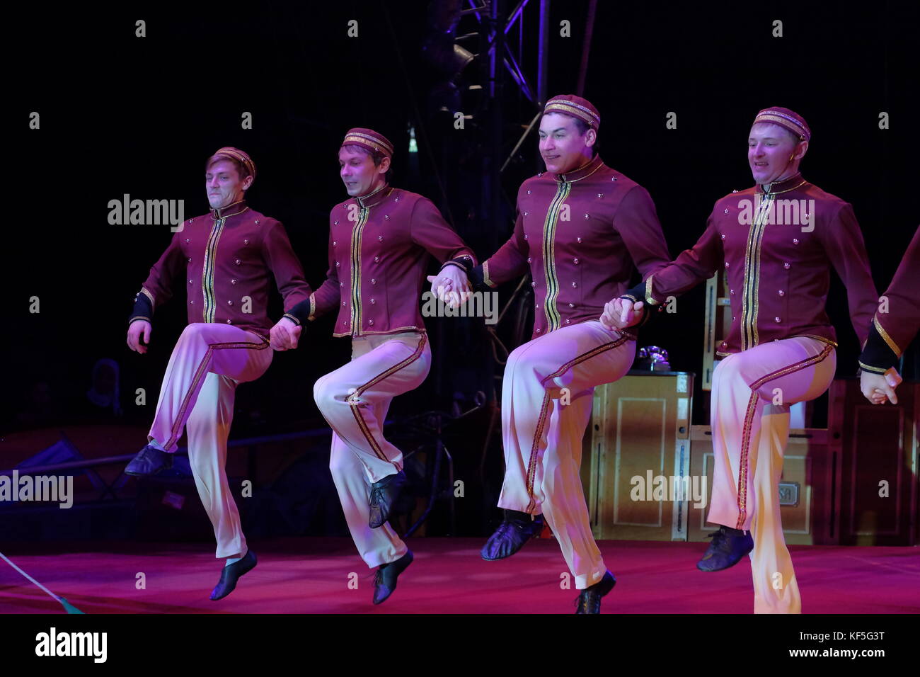 circus bell hop skipping clown Stock Photo - Alamy