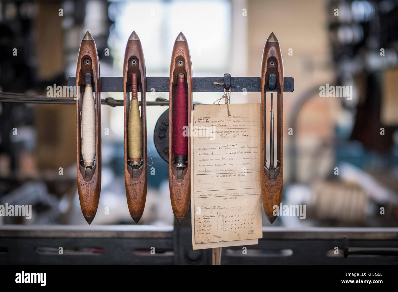 Textiles and Machinery on display at Bradford Industrial Museum, West ...