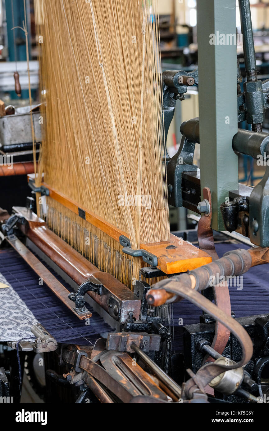 Textiles and Machinery on display at Bradford Industrial Museum, West ...