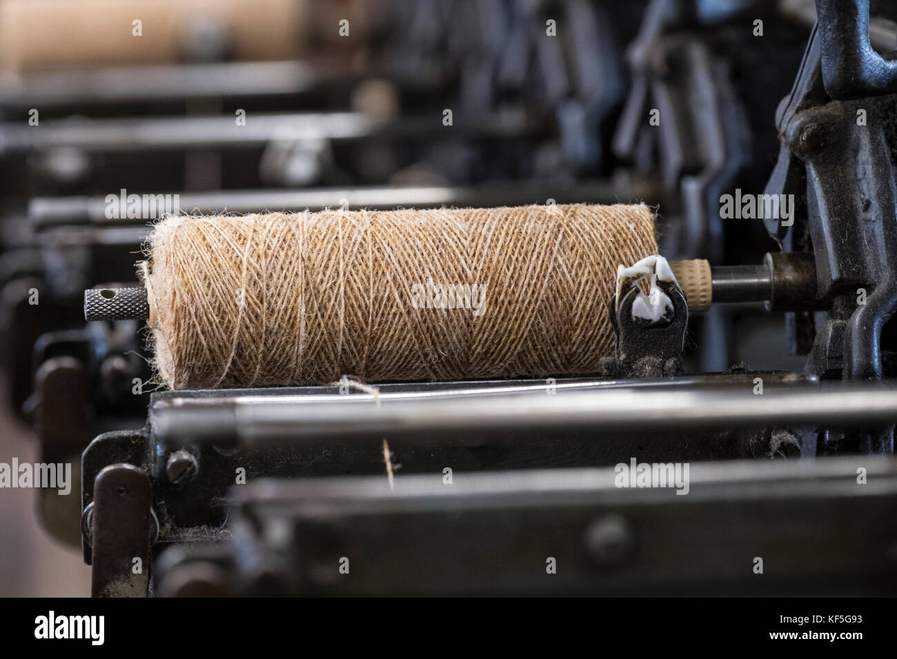 Textiles and Machinery on display at Bradford Industrial Museum, West ...