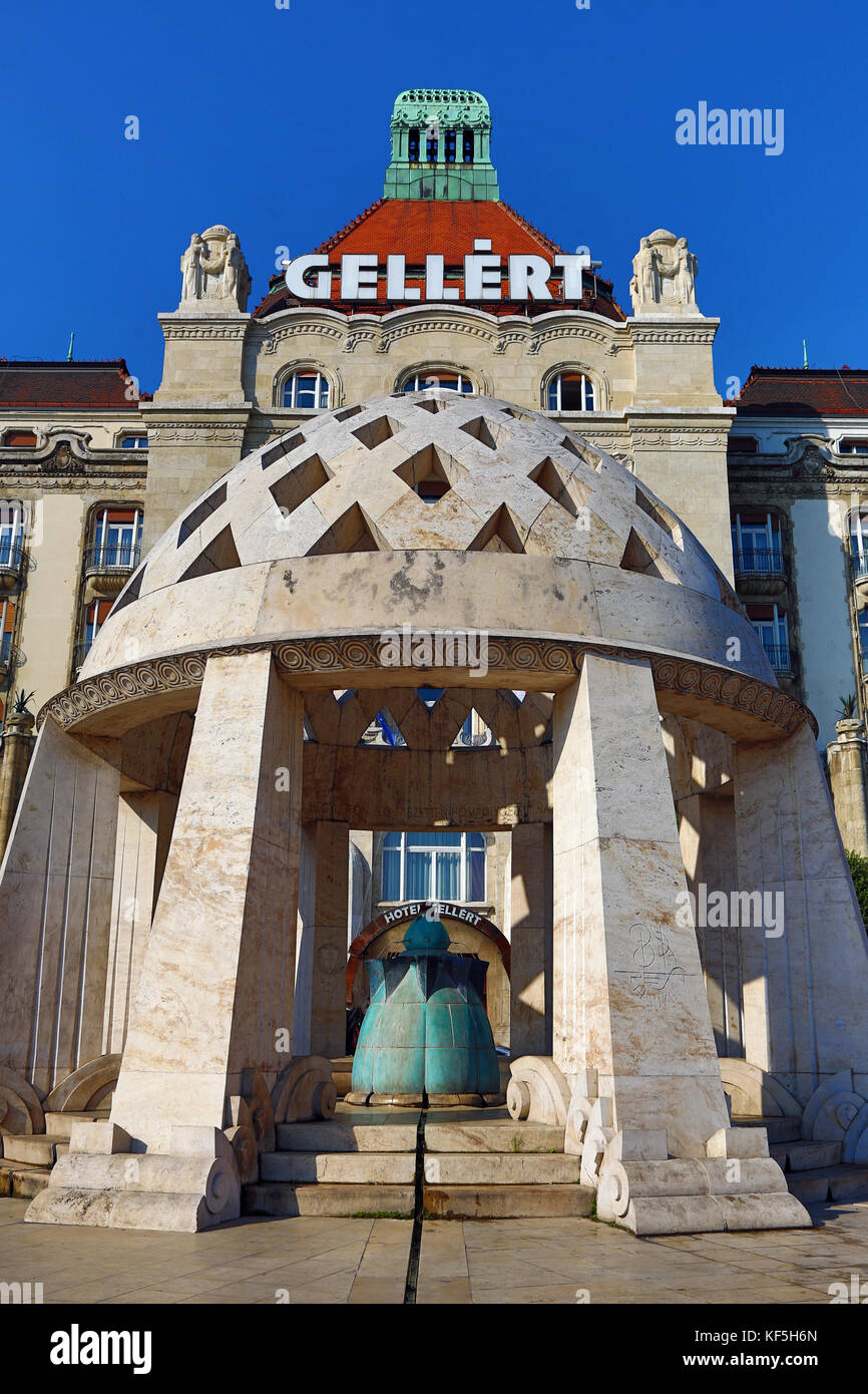 The Gellert Hotel and Spa in Budapest, Hungary Stock Photo - Alamy