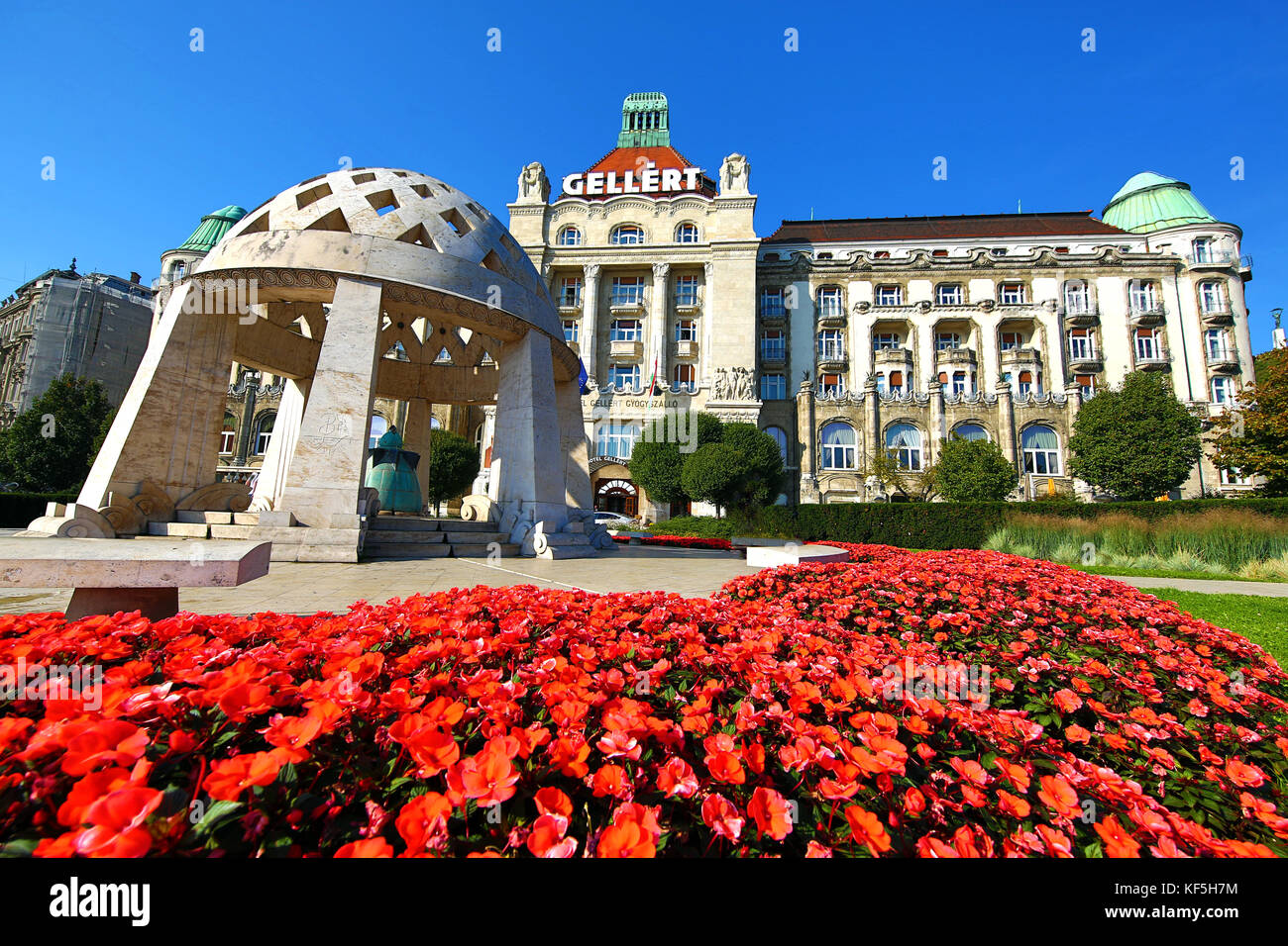 The Gellert Hotel and Spa in Budapest, Hungary Stock Photo - Alamy