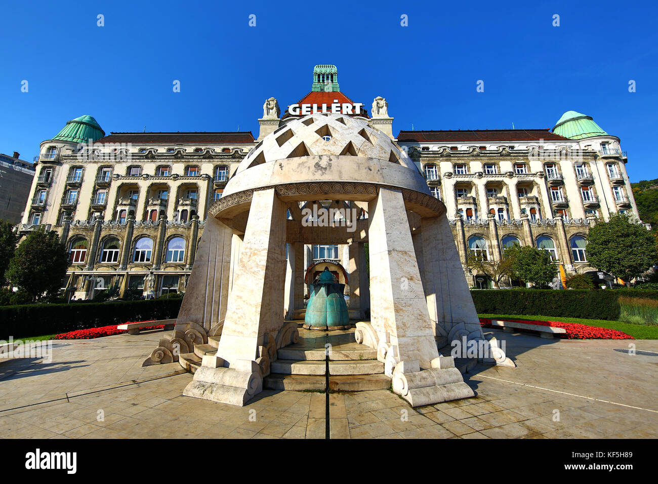 The Gellert Hotel and Spa in Budapest, Hungary Stock Photo - Alamy