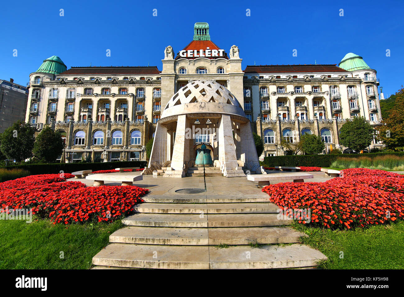 The Gellert Hotel and Spa in Budapest, Hungary Stock Photo - Alamy