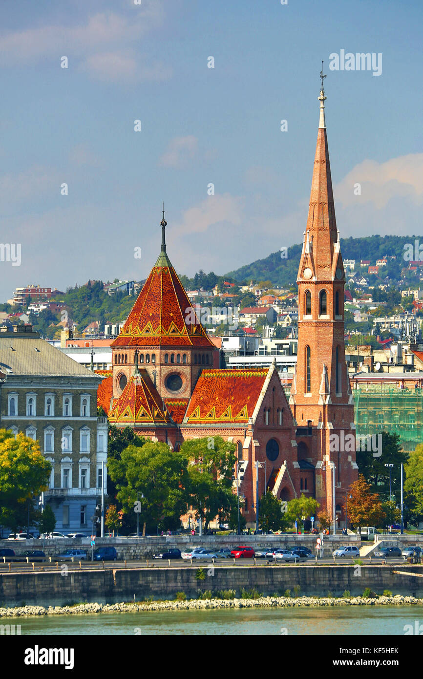 The Buda Calvinist Church in Budapest, Hungary Stock Photo - Alamy