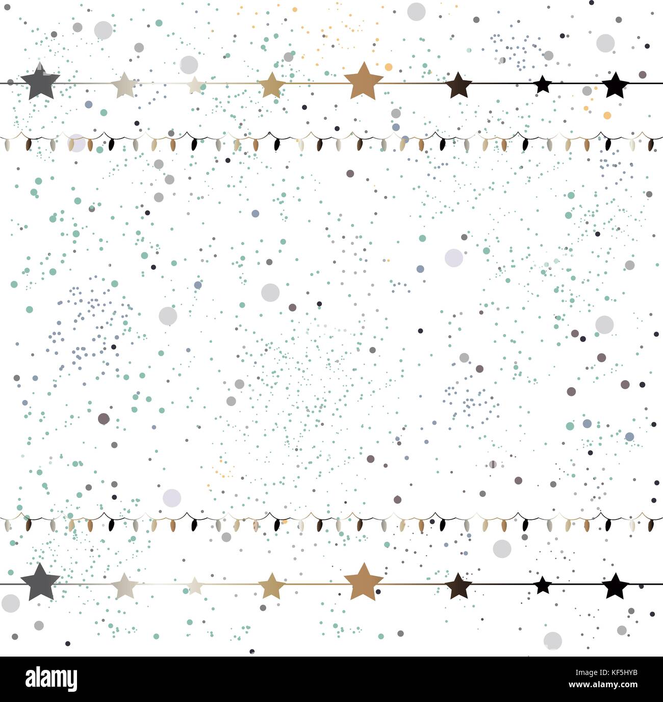 Hand Drawn Seamless Pattern with plants and berries. Artistic Creative ...