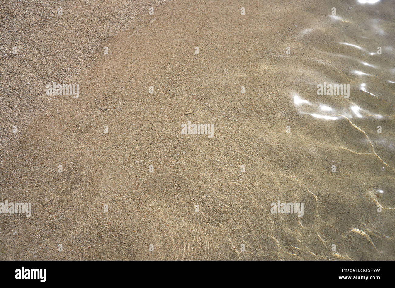 Cozumel Island Caribbean beach sand shore detail in Mexico Stock Photo ...