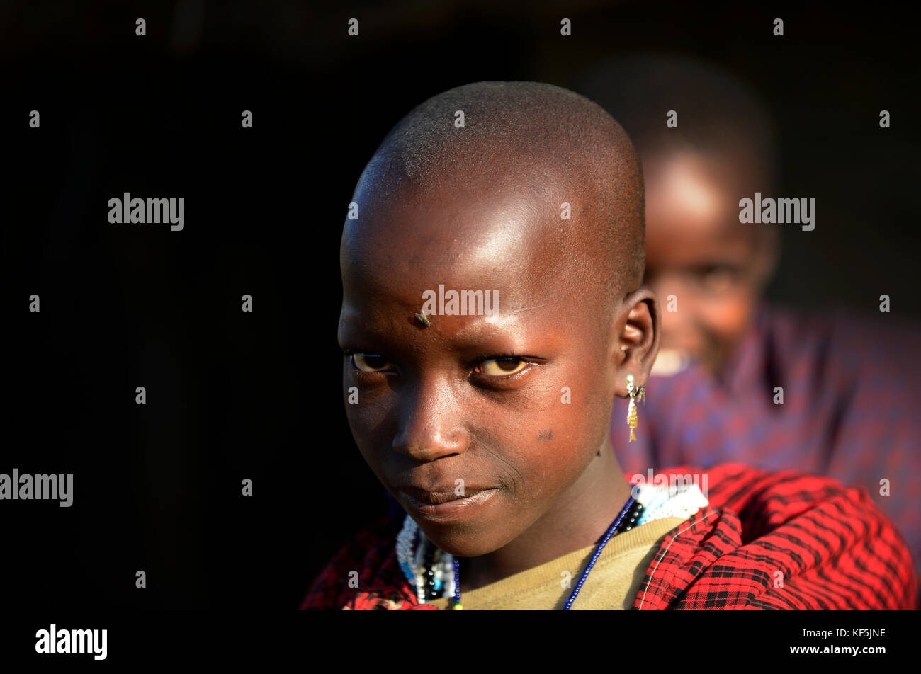 Maasai tribe faces hi-res stock photography and images - Alamy