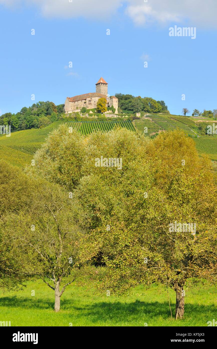 Castle Lichtenberg, Oberstenfeld, Baden-Württemberg, Germany Stock ...