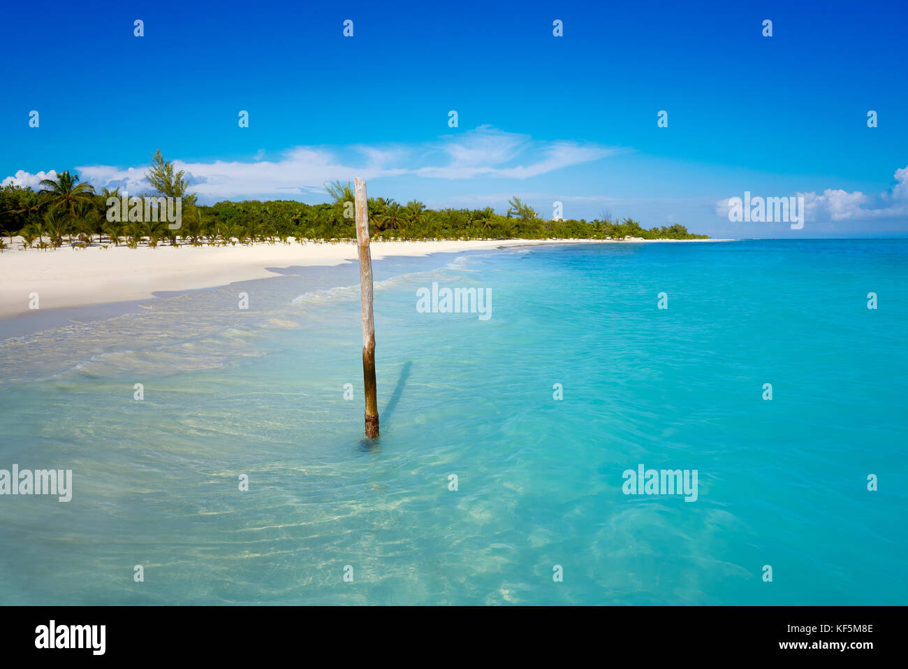 Riviera Maya Caribbean beach turquoise in Mayan Mexico Stock Photo - Alamy