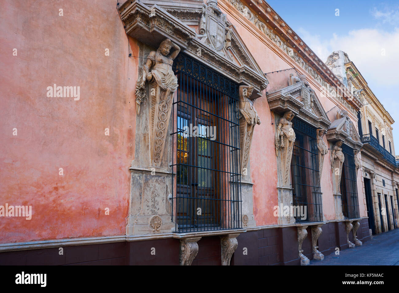 Merida Montejo house National heritage of Yucatan Mexico Stock Photo ...