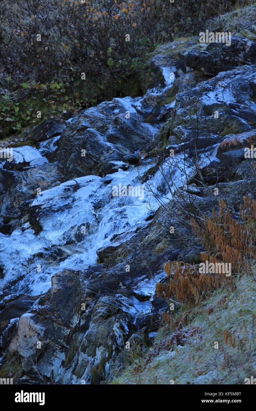 Cold Autumn River Stock Photo - Alamy