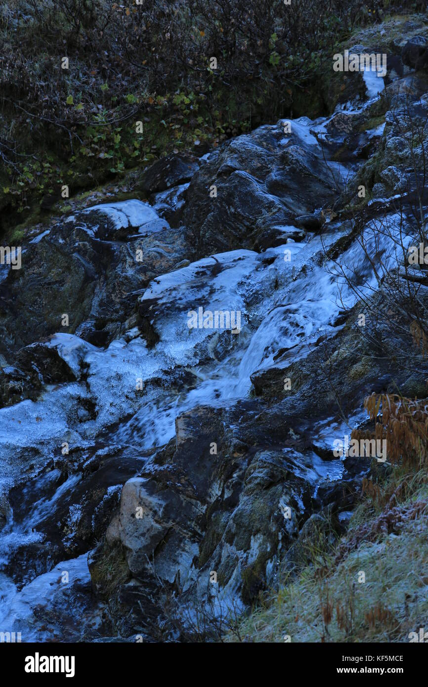 Cold Autumn River Stock Photo - Alamy