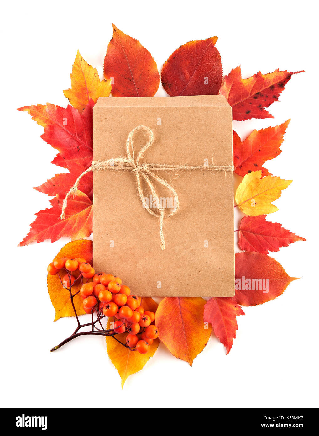 Top view envelope gift Cut Out Stock Images & Pictures - Alamy