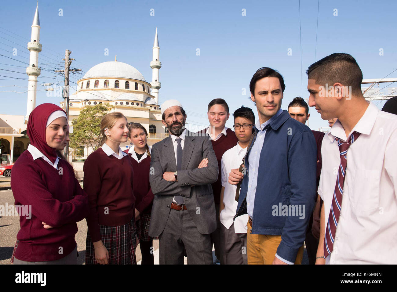 ALEX & EVE, Simon Elrahi (center wearing suit), Richard Brancatisano ...