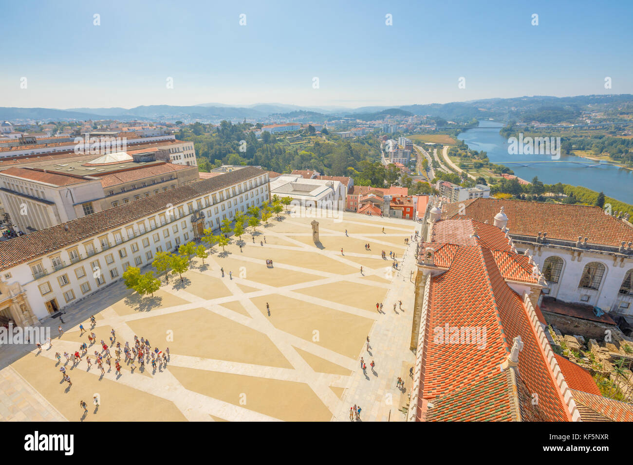 Aerial view university old building hi-res stock photography and images ...